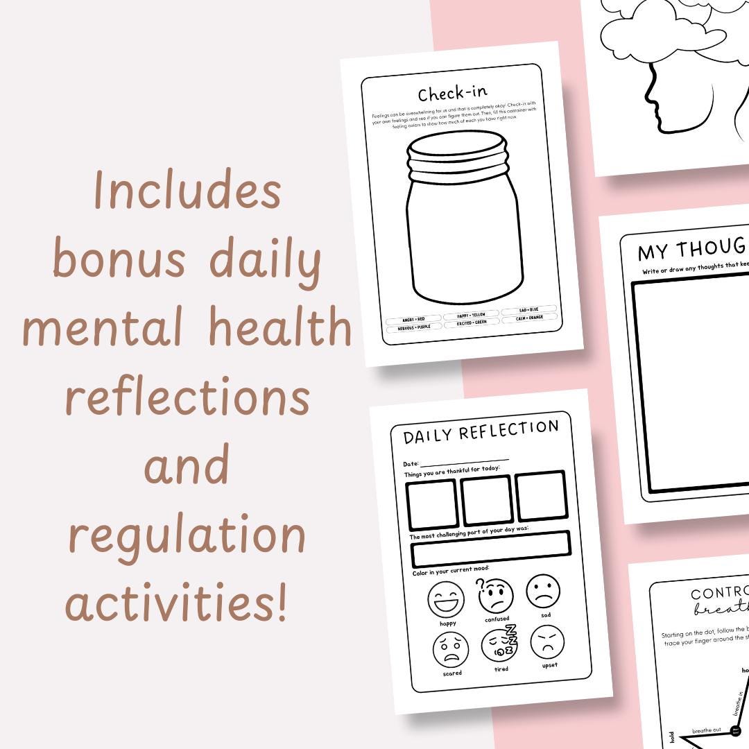 Mental Health Coloring Book, Adult and Adolescent Coloring Book ...