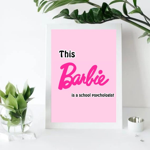 Barbie Psychologist - Etsy