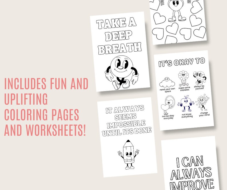 Mental Health Coloring Book, Adolescent and Adult Coloring Book ...