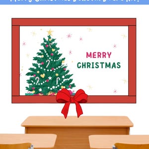 Christmas Bulletin Board Kit Classroom Bulletin Board Kit and Classroom ...