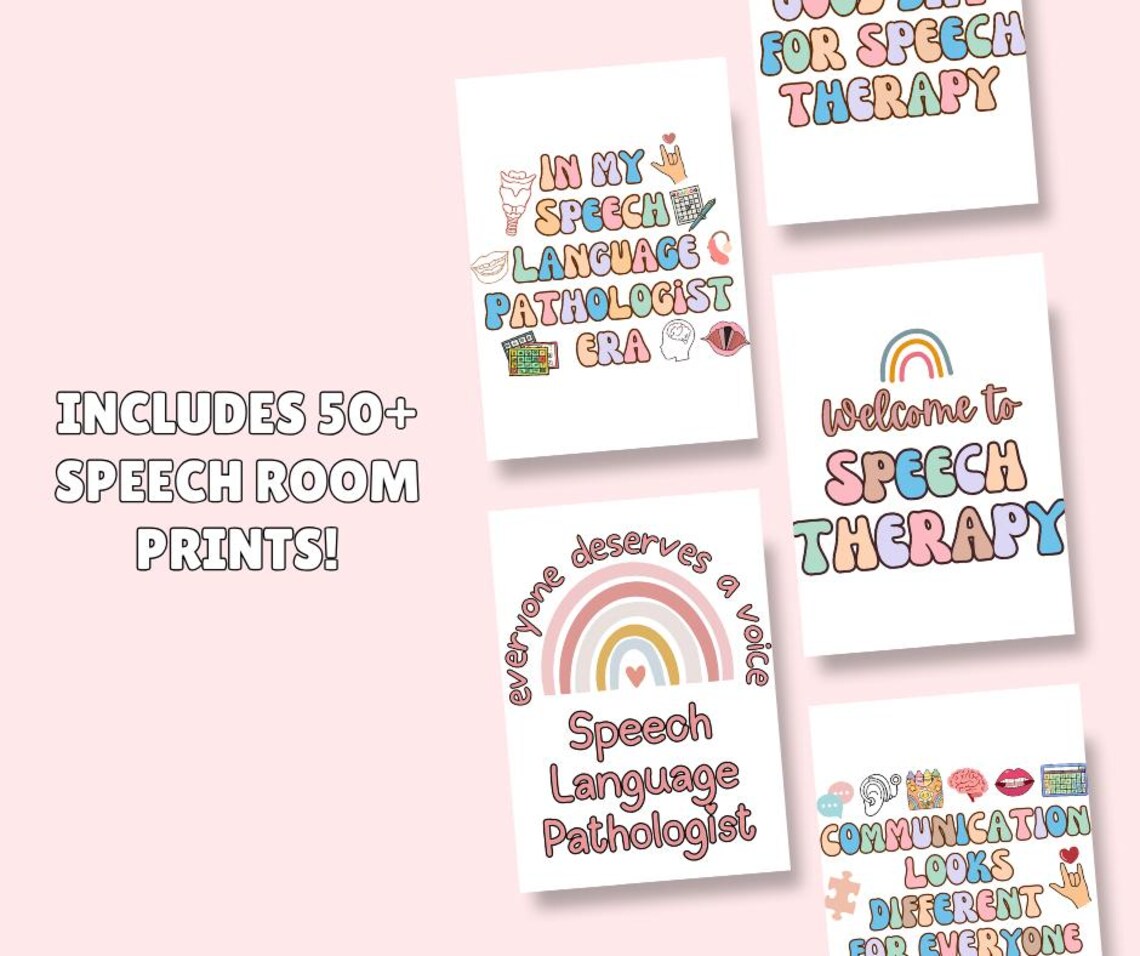 Bright Speech Therapy Classroom, Office Decor, Activities, SLP ...