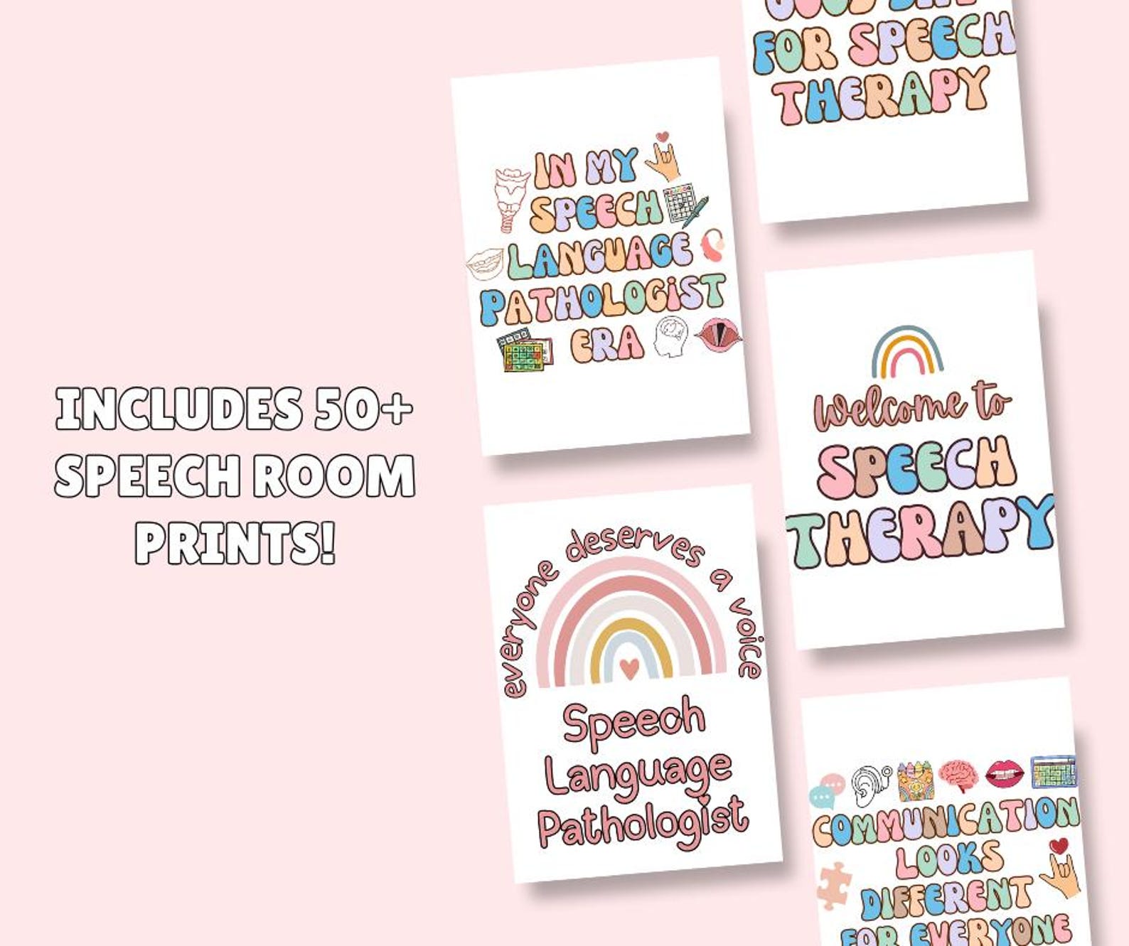 Bright Speech Therapy Classroom, Office Decor, Activities, SLP ...