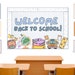 Back to School Supplies Bulletin Board Kit Classroom Bulletin Board Kit ...