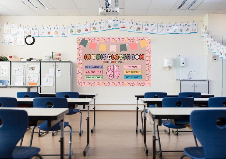 Mindfulness and Feelings Classroom Bulletin Board Kit Classroom ...