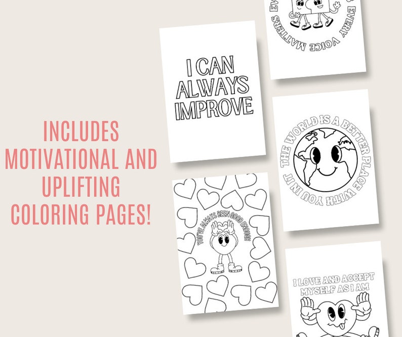 Mental Health Coloring Book, Adolescent and Adult Coloring Book ...