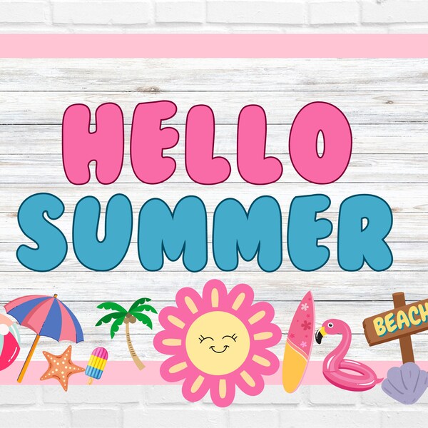 Beach Bulletin Board - Etsy