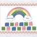 Rainbow Boho Gratitude Wall Bulletin Board Kit Classroom Bulletin Board ...