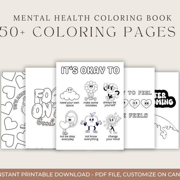 Adult Coloring Book - Etsy