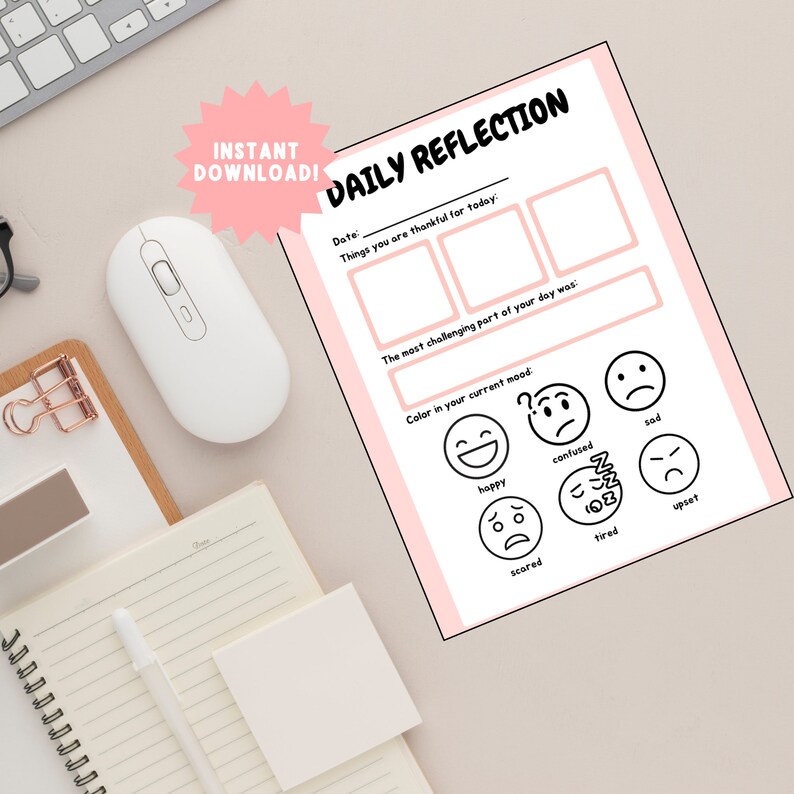 Self-esteem Mindfulness Worksheets Printable Bundle for Kids-mental ...