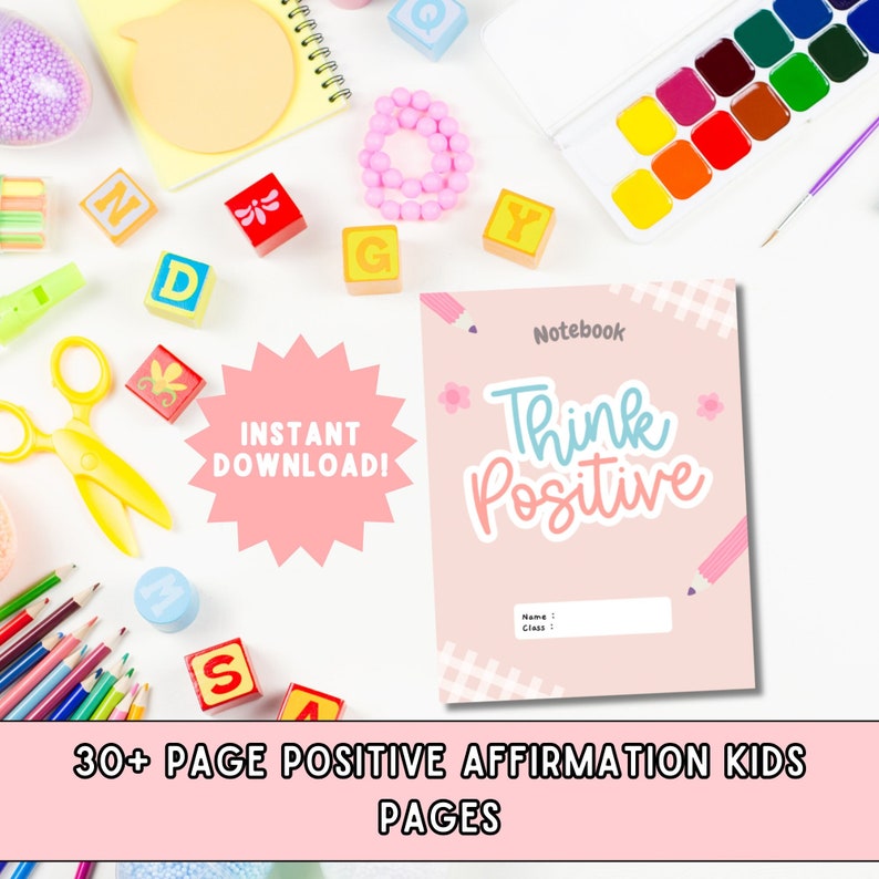 Mental Health Affirmation Cards and Mindfulness Worksheets Printable ...