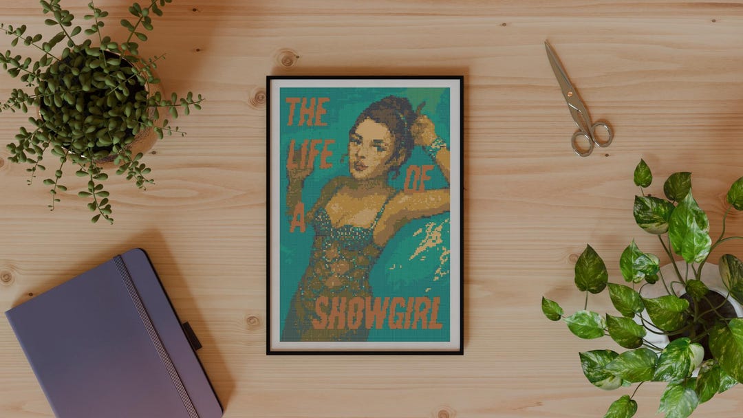 Taylor Swift - the Life of a Showgirl | Fan Art Album Cover Cross ...