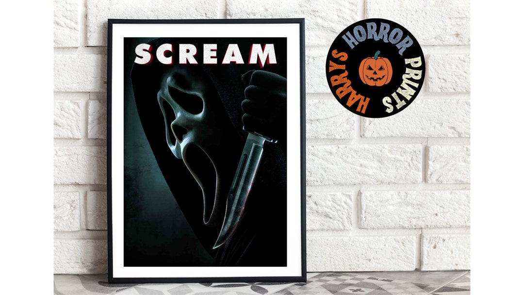 Scream Artwork 2 Horror Movie Film Poster Print A3 A4 - Etsy
