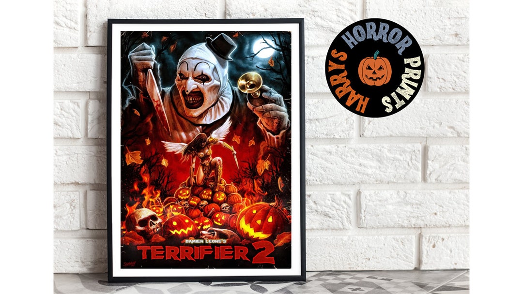 Terrifier 2 2022 Horror Film Movie Poster Print A3 A4 - Etsy UK