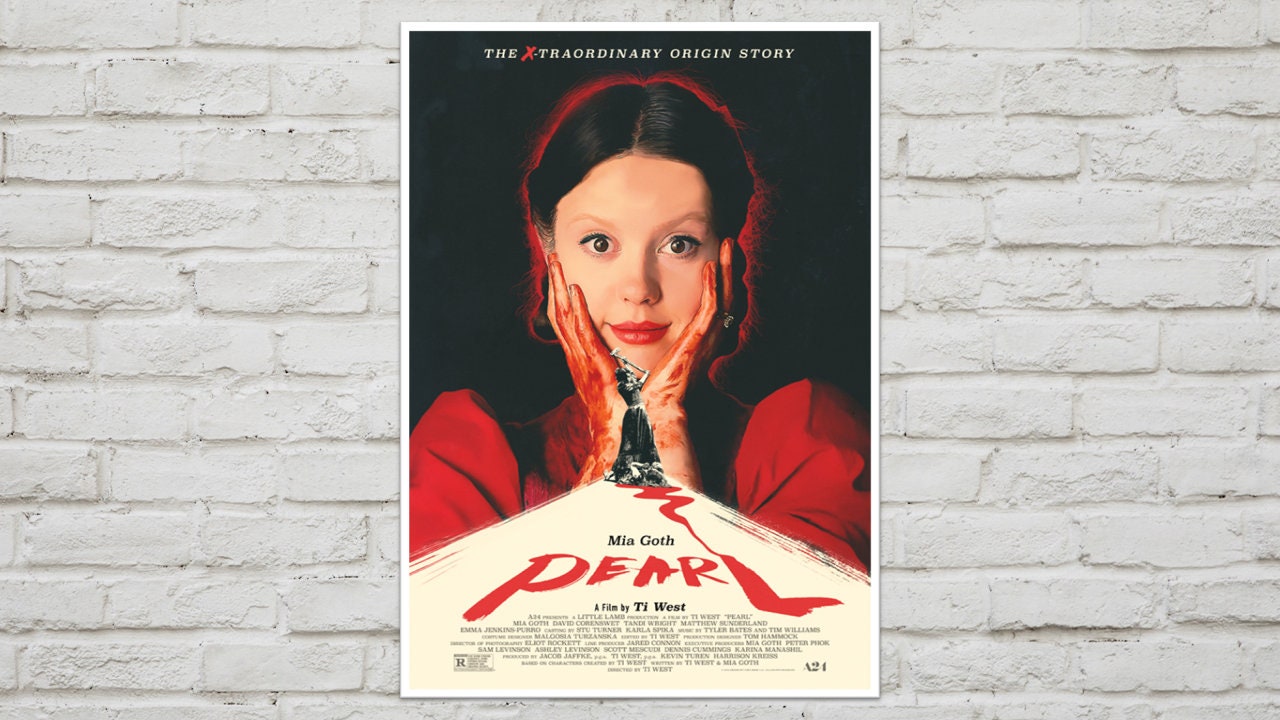 Pearl 2022 Movie Legs Horror Film Poster Print A3 A4 - Etsy