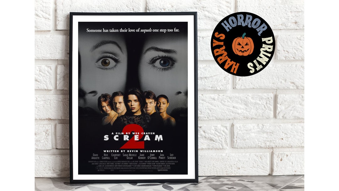 Scream 2 1997 Horror Movie Film Poster Print A3 A4 - Etsy