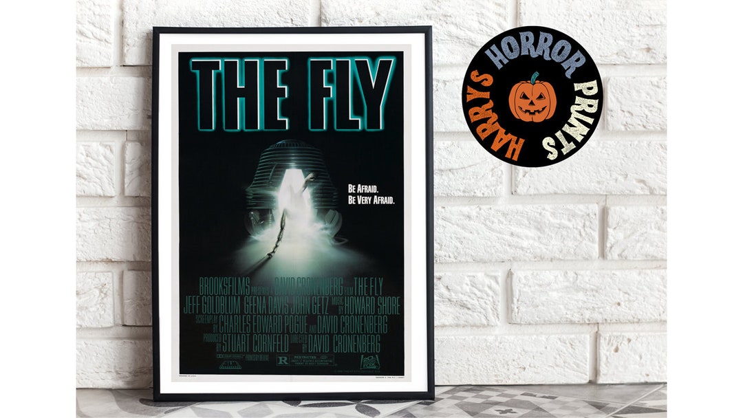The Fly (1986) Horror Movie Film Poster Print A3 A4 - Etsy