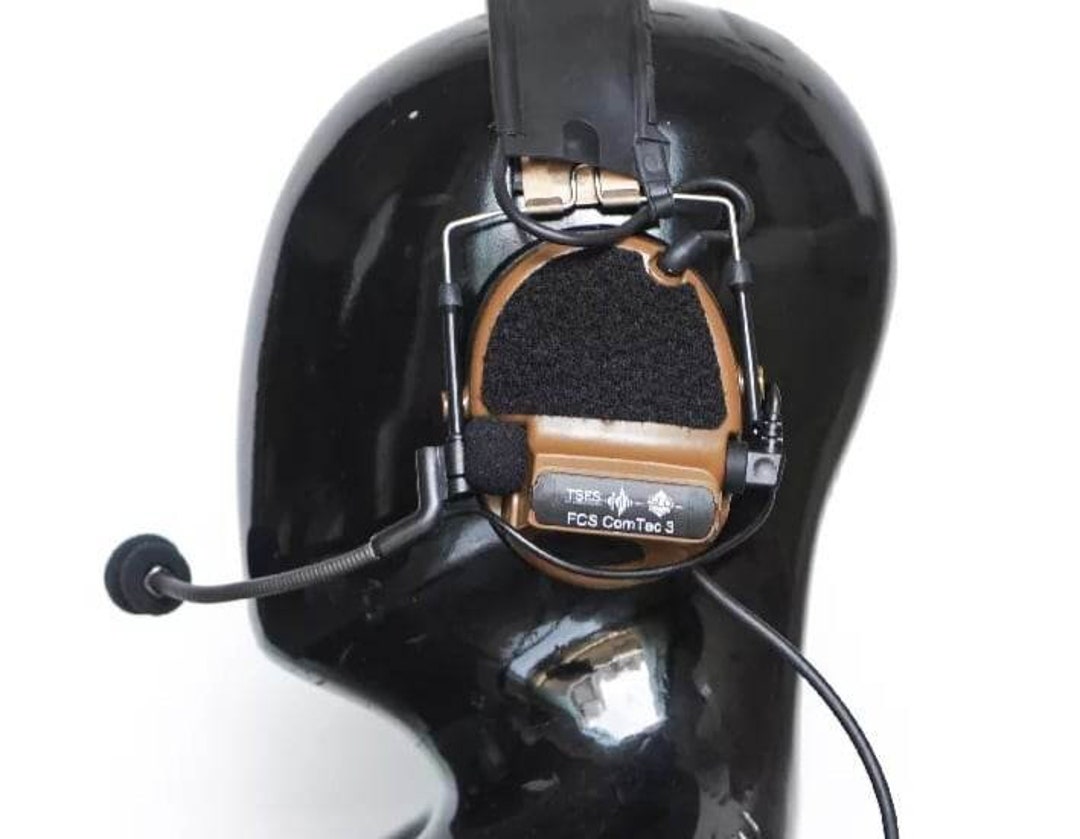 Peltor Comtac II Headset Adhesive Velcro/loop Panel set of 2 - Etsy