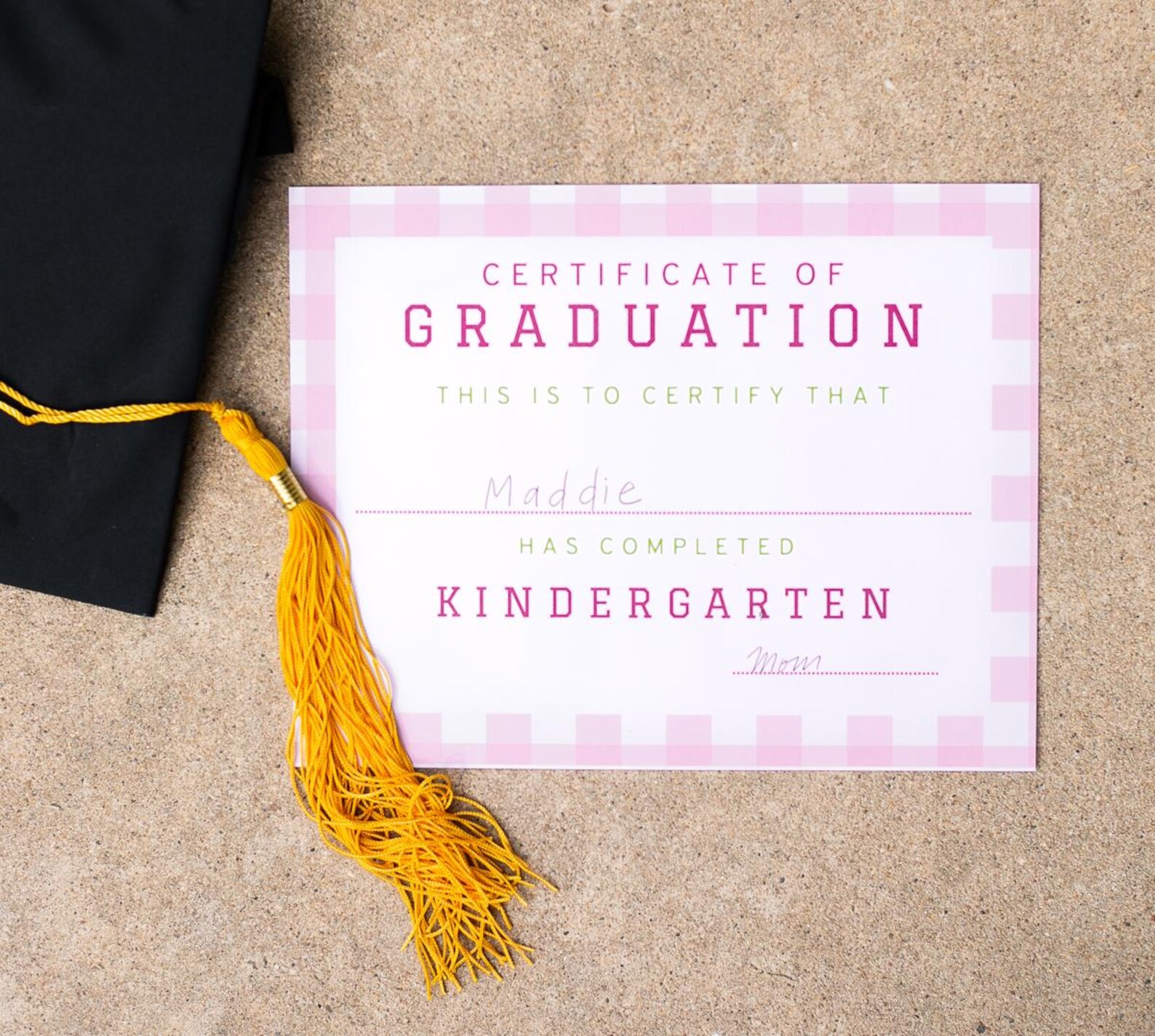 Printable Graduation Certificate Pre-k, Kindergarten, Grades First ...