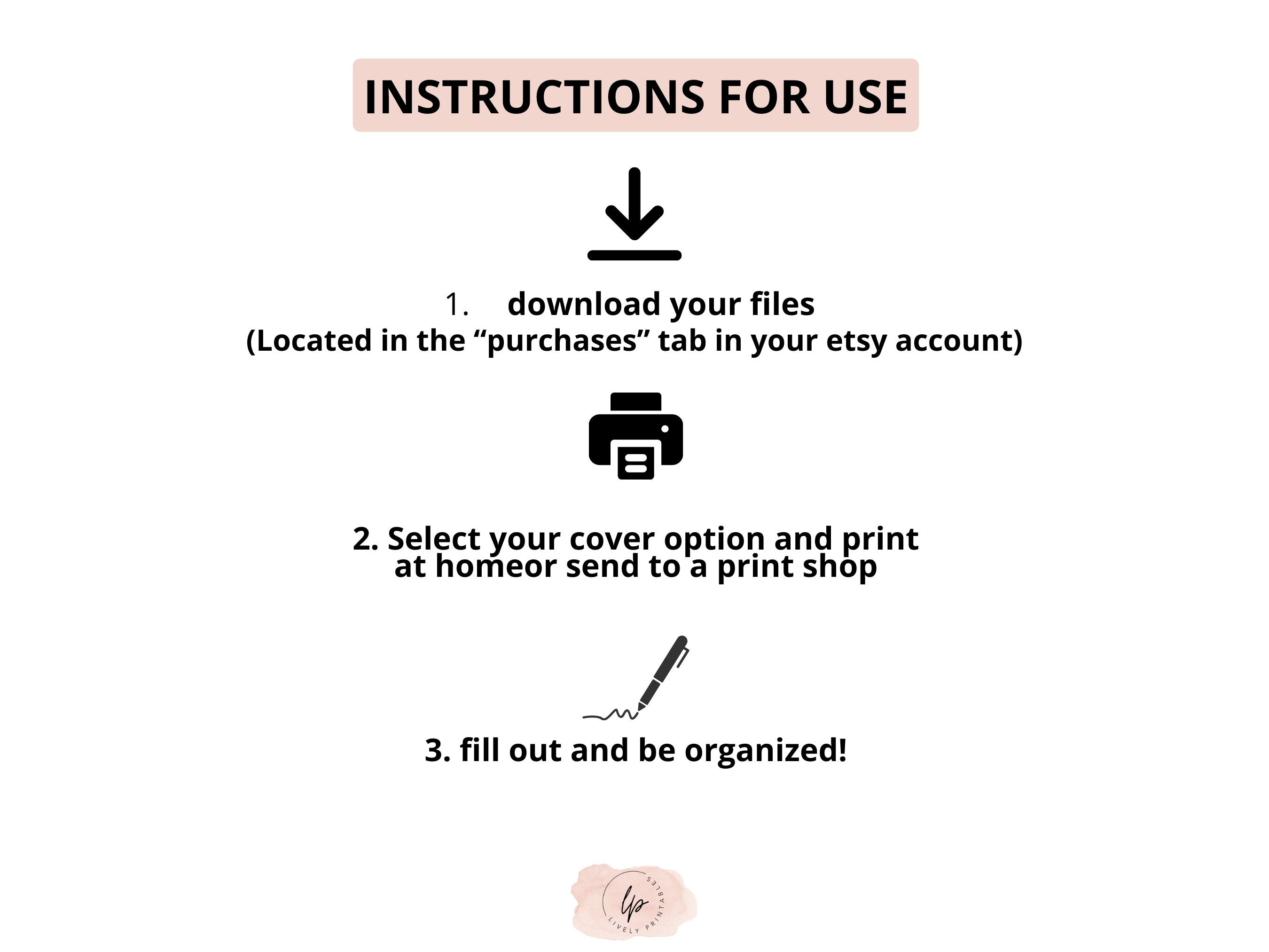 Full Year Minimalist Homeschool Planner PDF Printable Homeschool Lesson ...