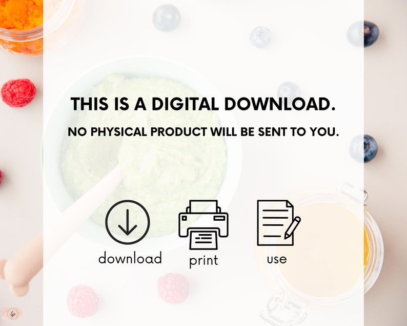 Baby Food Allergen Tracker for Introducing Solids | First Foods ...