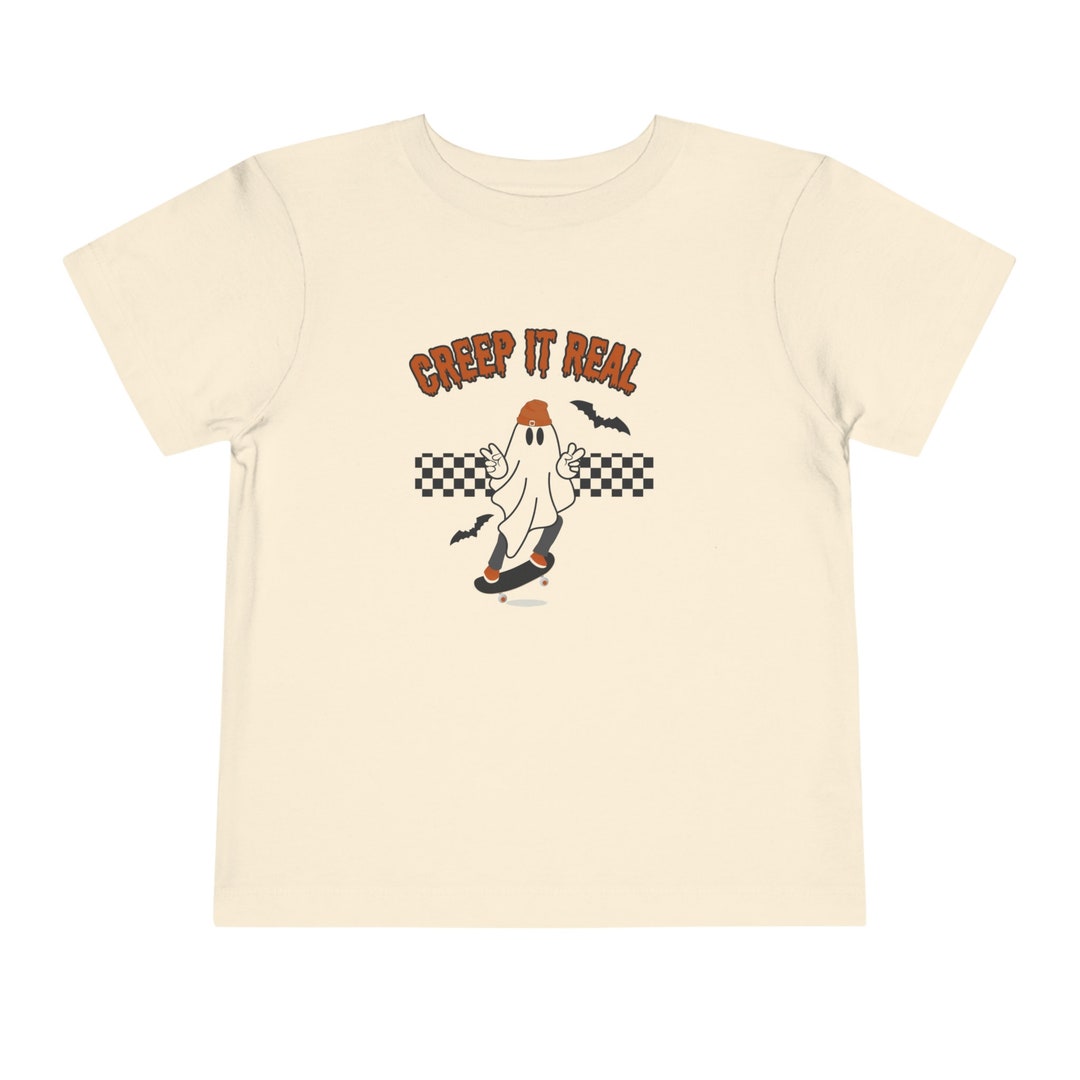 Toddler Creep It Real, Retro, Comfort Colors, Halloween, T-shirt - Etsy