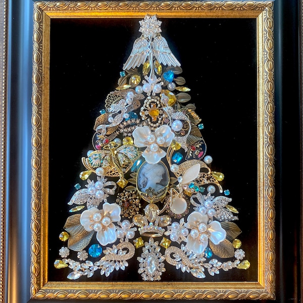 Framed Jewelry Art - Etsy