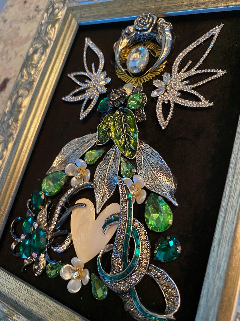 Lovely Jewelry Art Angel Framed 5x7 - Etsy