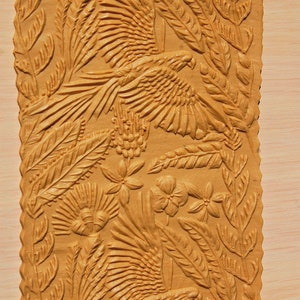 Rolling Pin Carved Rolling Pin for Cookies and Clay - Etsy