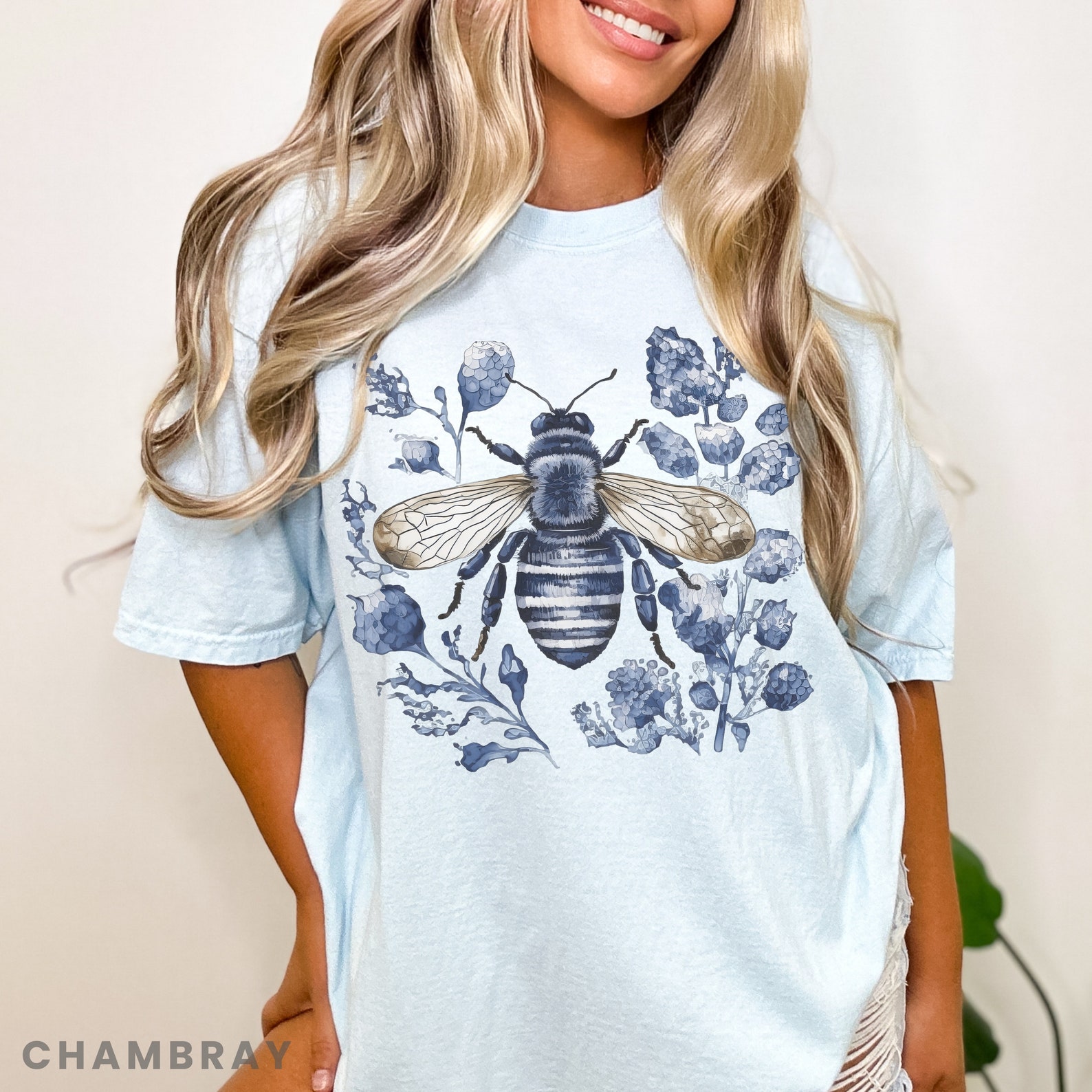 Comfort Colors Bee Shirt Bumble Bee Botanical T-shirt Beekeeper Graphic ...