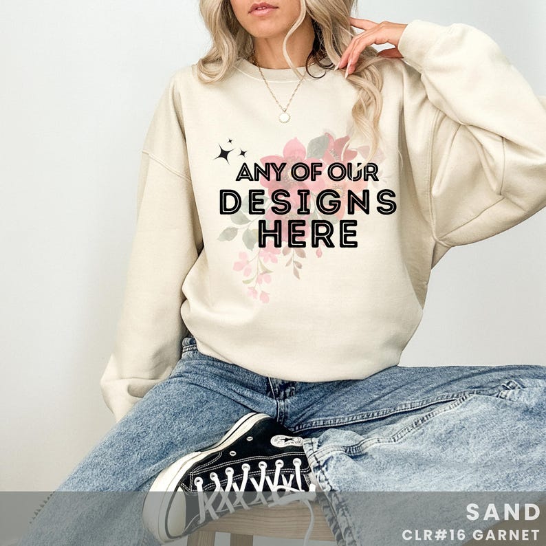 Custom Logo Sweatshirt, Personalized Business Design, Team Sweater - Etsy