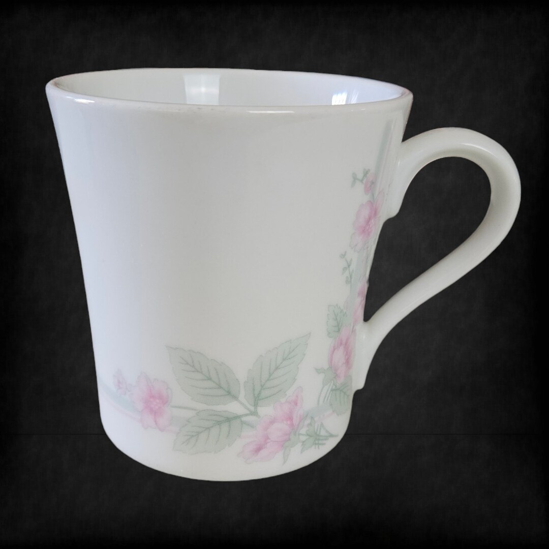 Vintage Corelle Corningware Veranda Pink Green Floral Ceramic Glass ...