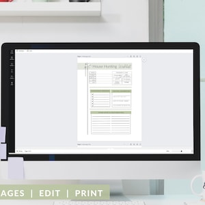 House Hunting Wishlist Template: Printable Home Buyer Checklist (CANVA ...