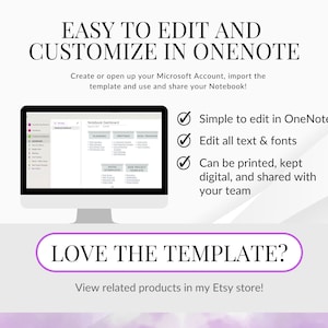 2024-2025 Onenote Planner: Professional Digital Task Tracker (PDF) - Etsy
