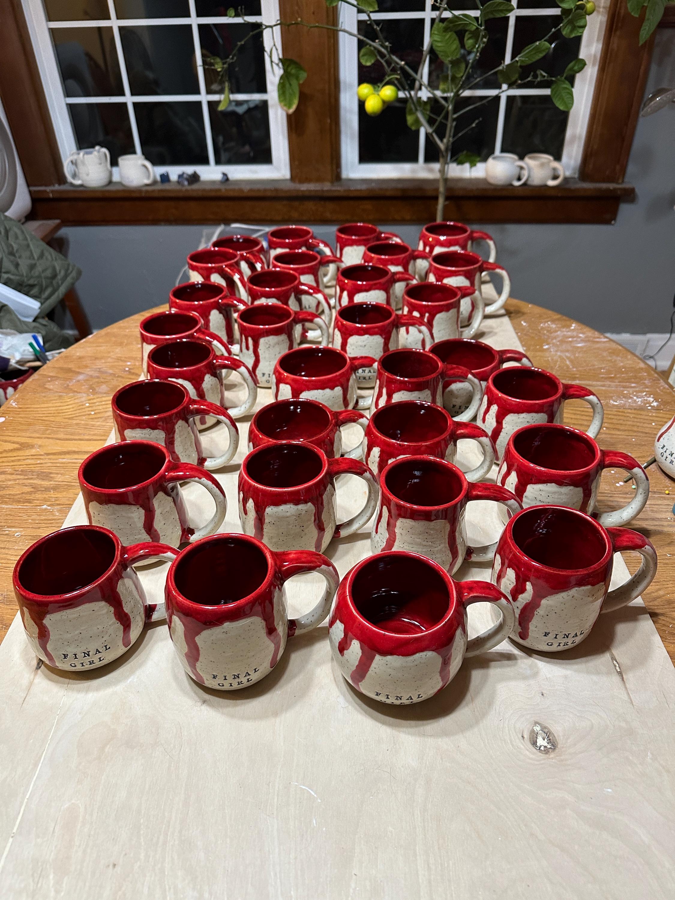 Custom Message Bloody Mug, MADE TO ORDER, Horror Movie Mug, Scary Mug ...