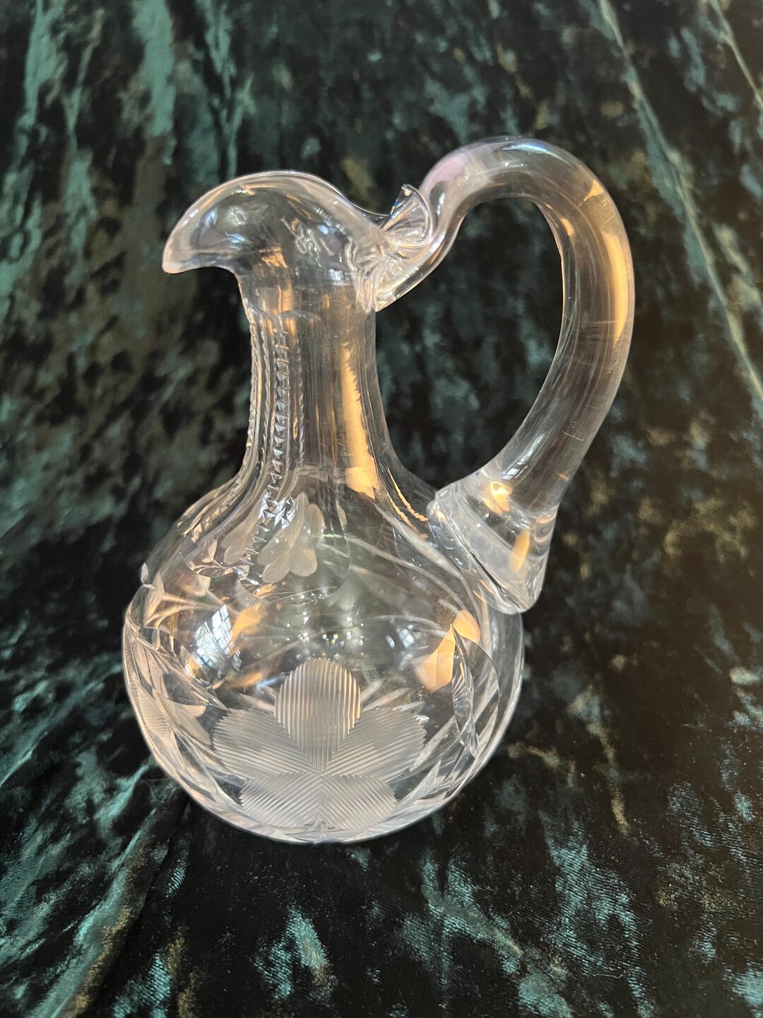 Antique ABP Cut Glass Cruet, 1800s - Etsy