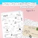 Pen Pal Kit Ages 5-9 Downloadable Stationery Pen Pal Activity Sheets - Etsy