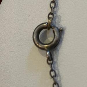 1920's Art Deco Chicklet Necklace, Sterling Settings With Amethyst ...