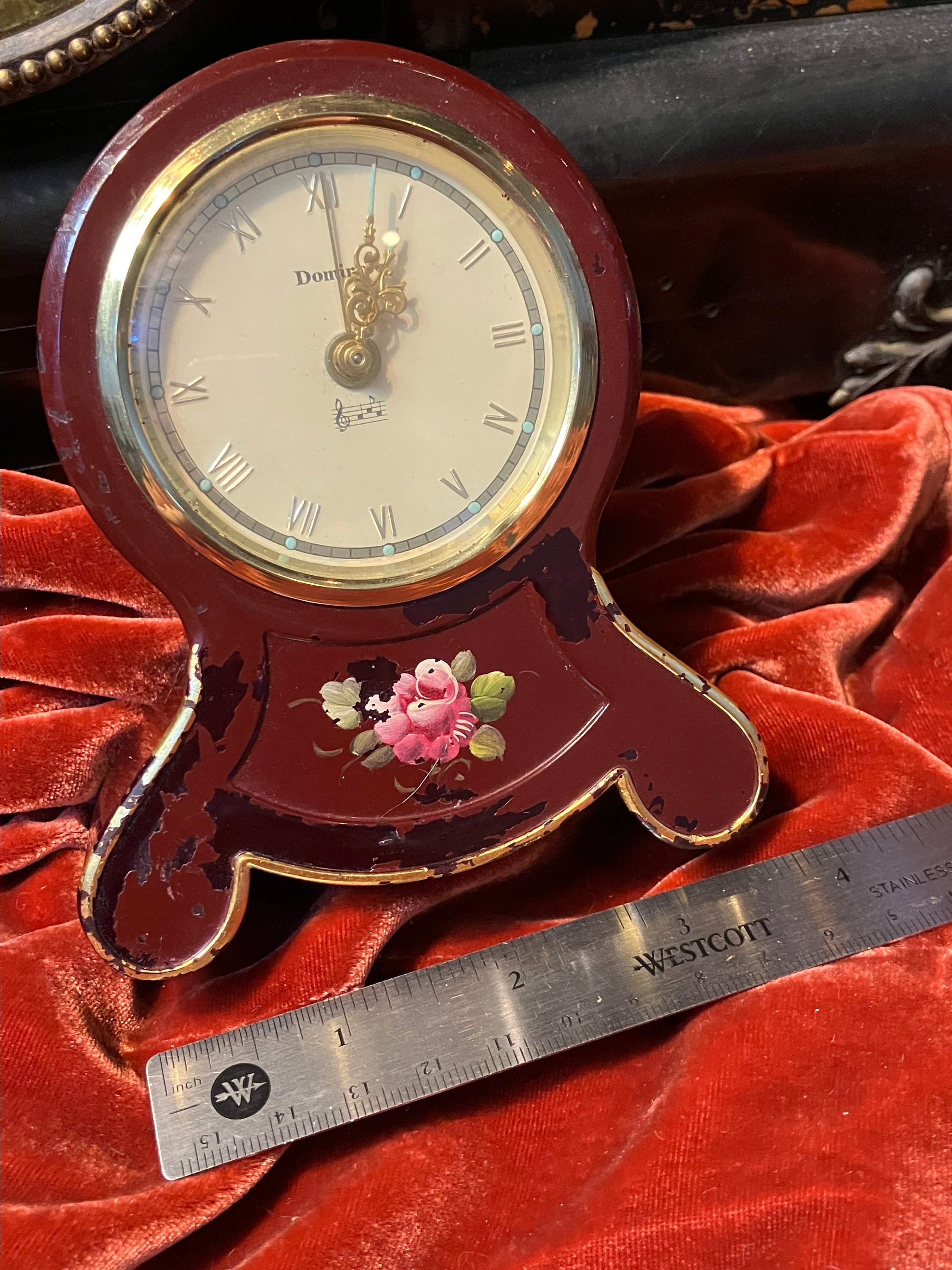 Domino Bakelite Music Box Alarm Clock, Wake to waves of the Danube ...