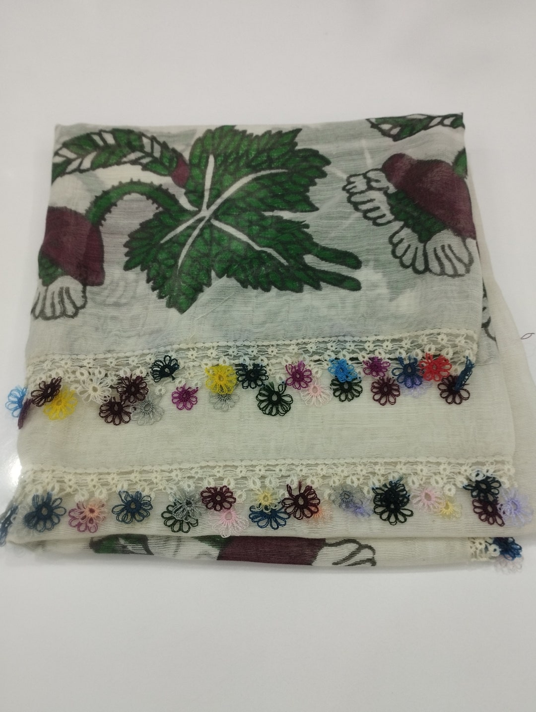 Oya Scarf Traditional Craft Woman Fashion Vintage Yazma 4 - Etsy