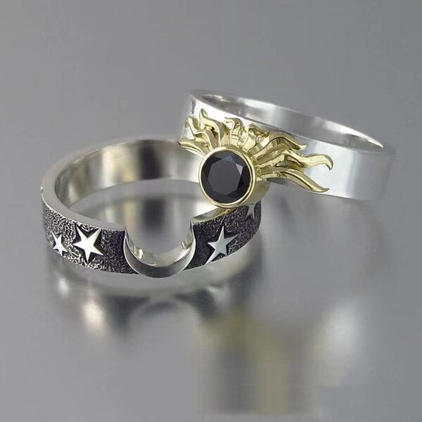 Moon Ring - Etsy