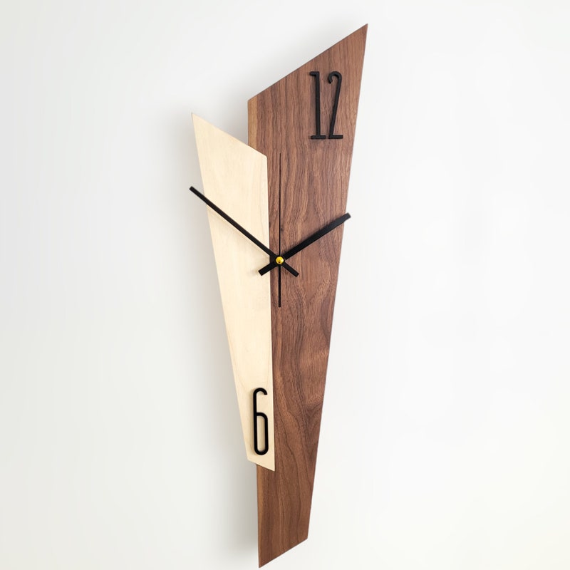 Walnut Clock - Etsy