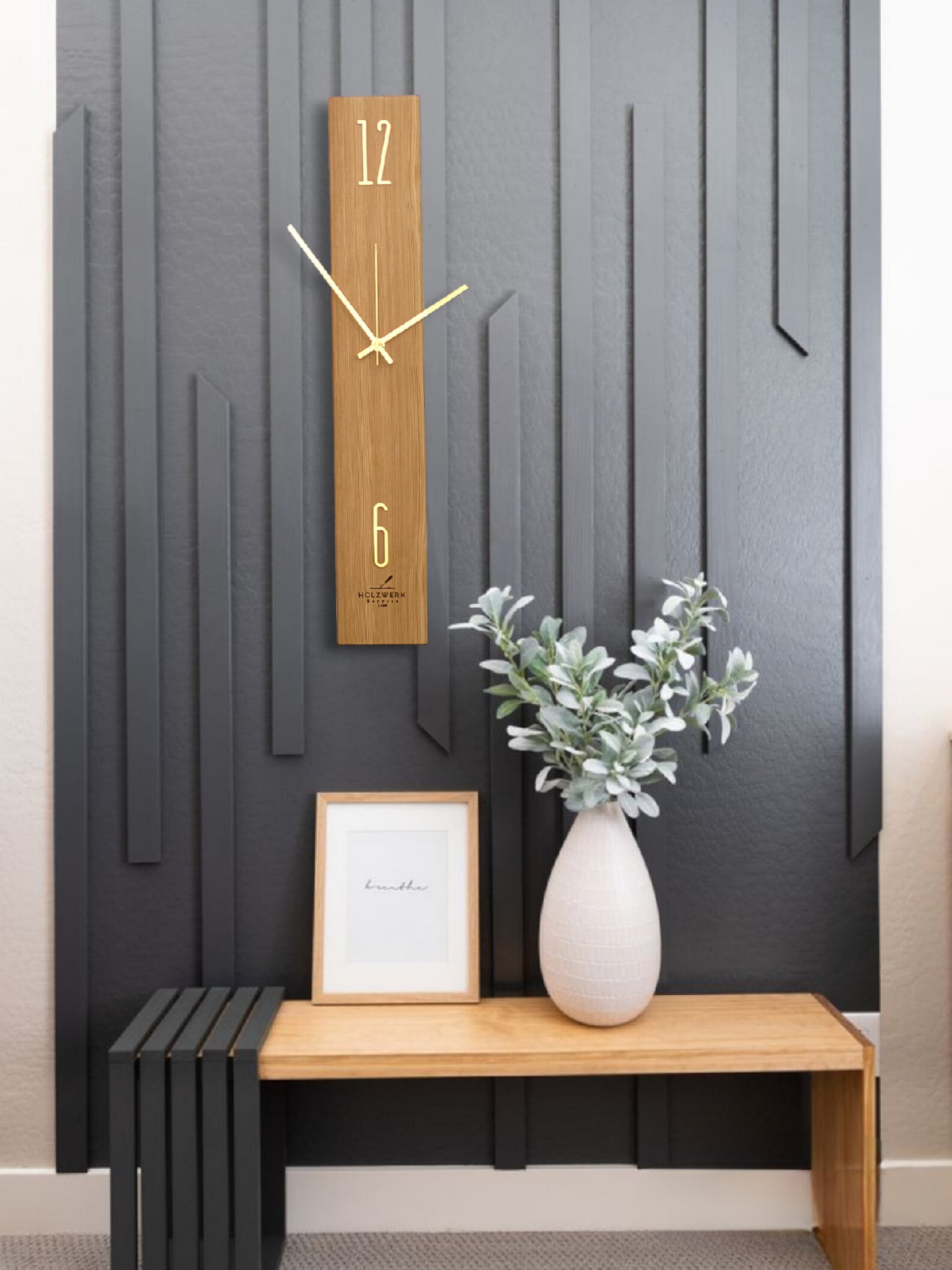 Wooden Wall Clock, Siberian Larch Clock, Unique Wall Clock - Etsy