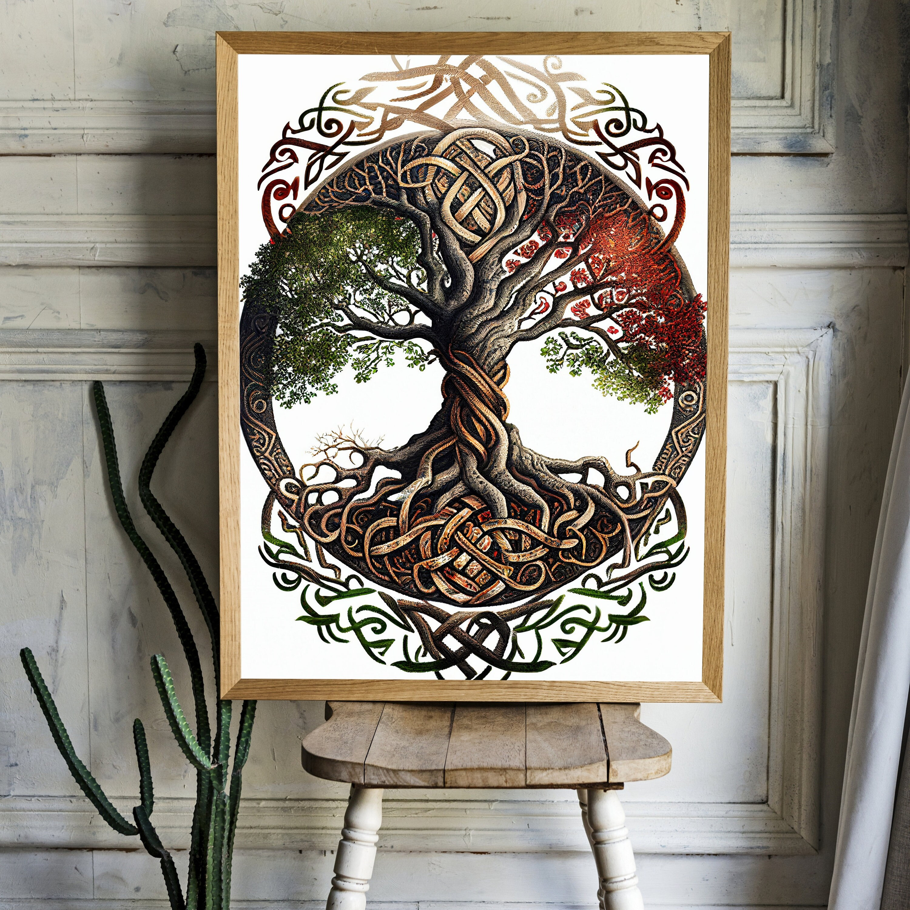 Celtic Tree Of Life Painting