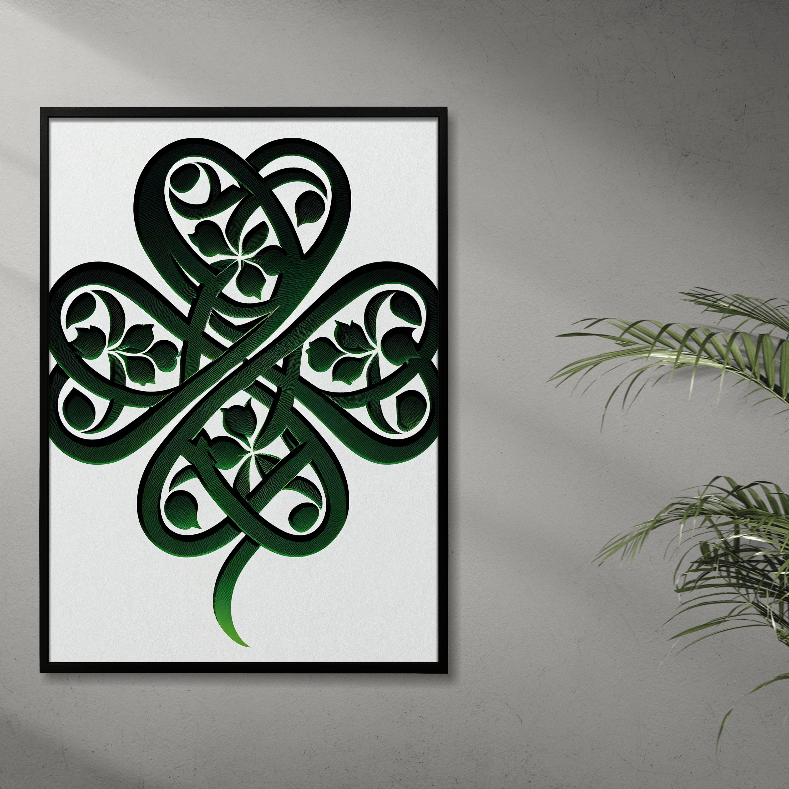 Four Leaf Clover Shamrock Digital Photo Instant Download ...