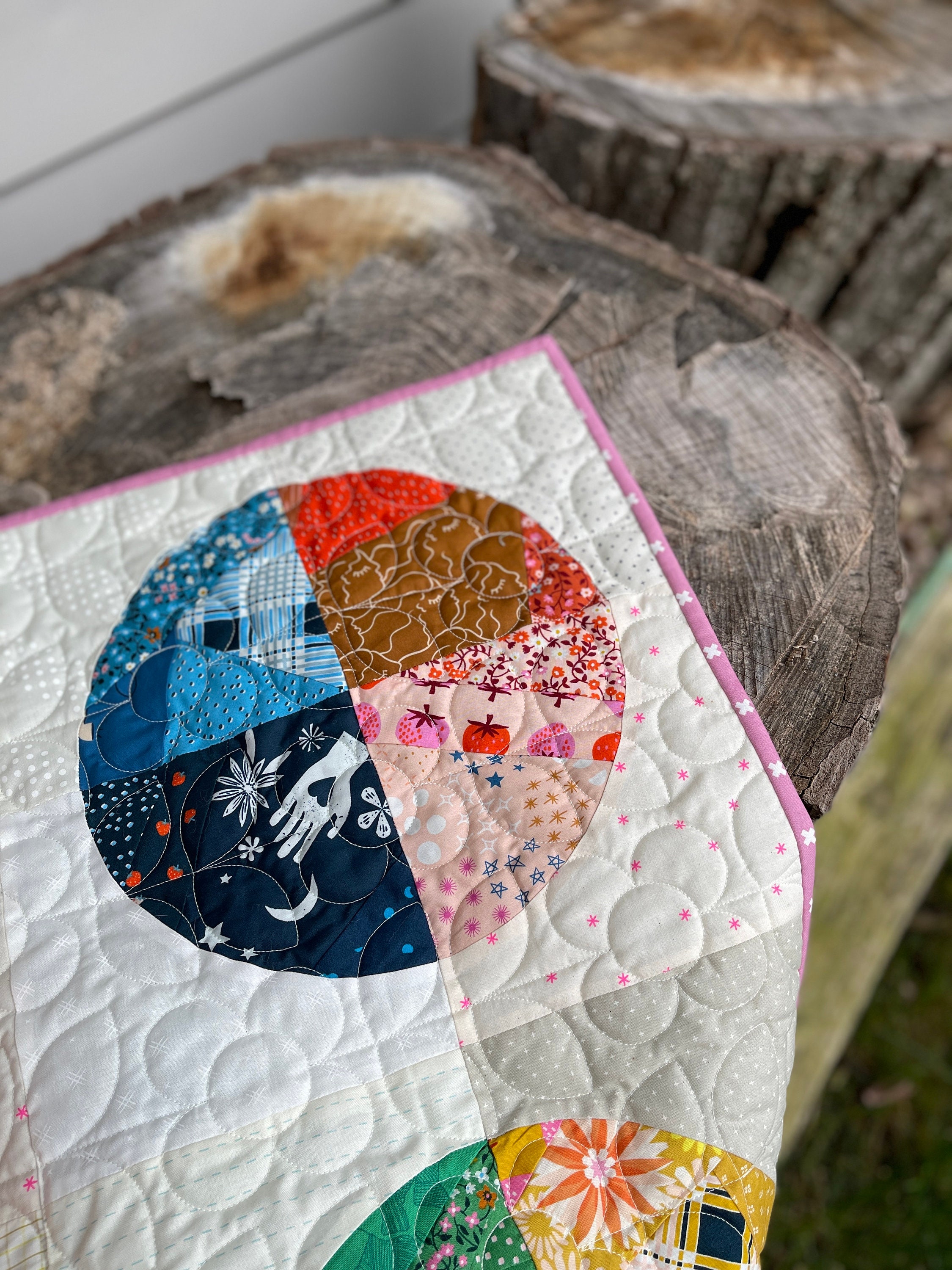 Cast Offs Quilt Pattern, Modern Scrap Quilt Pattern, Quilt Patterns PDF ...