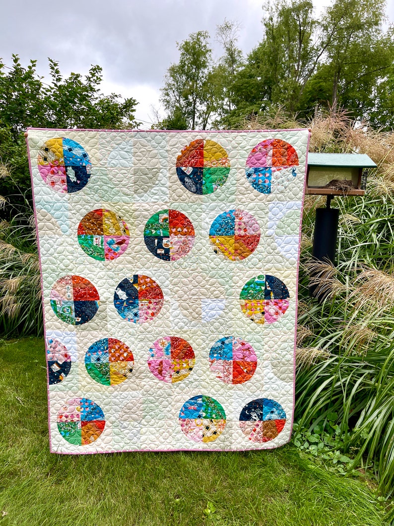 Cast Offs Quilt Pattern, Modern Scrap Quilt Pattern, Quilt Patterns PDF, Angela Pingel Patterns ...