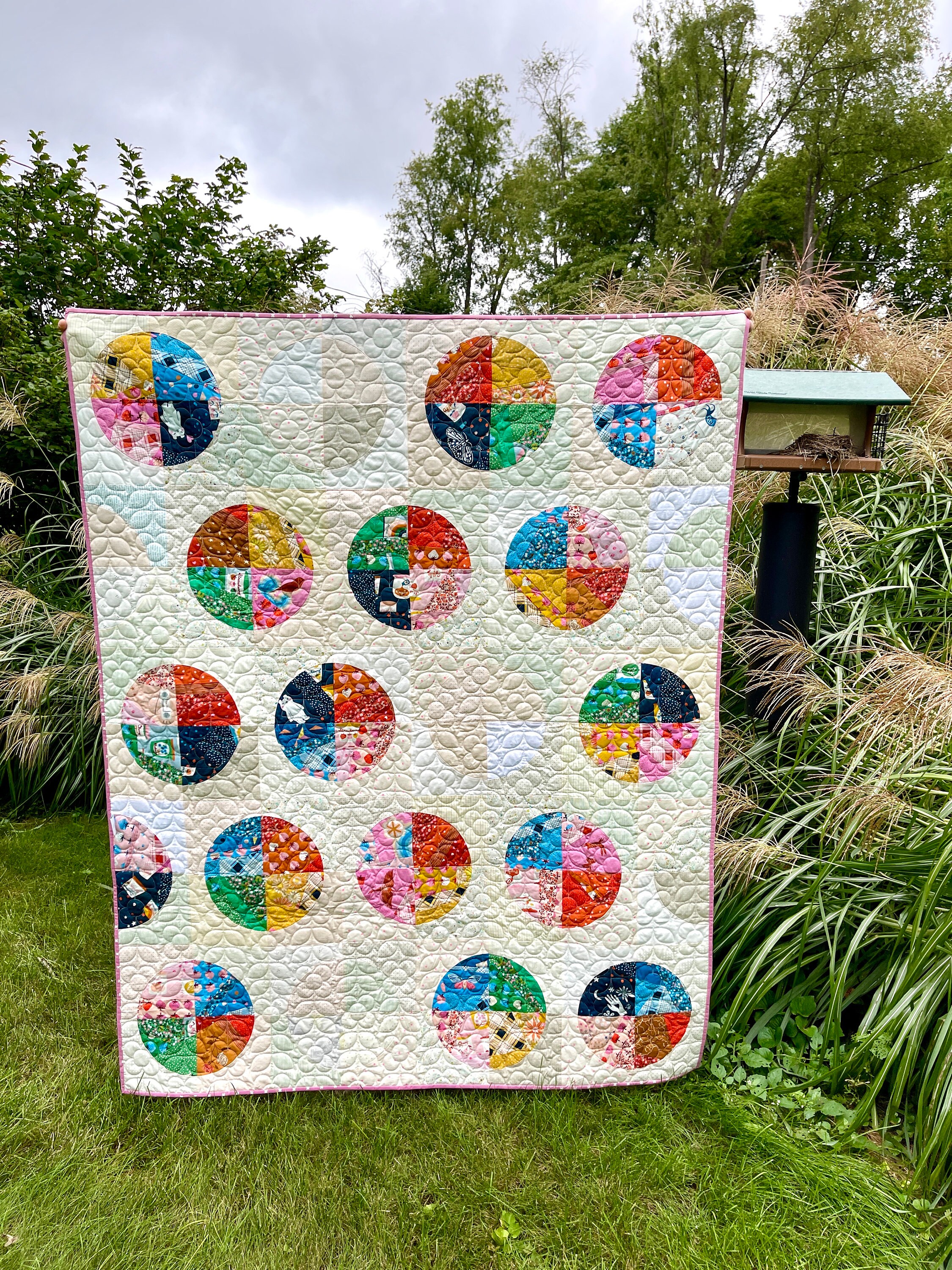 Cast Offs Quilt Pattern, Modern Scrap Quilt Pattern, Quilt Patterns PDF ...