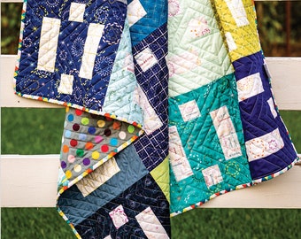 Spotlight Quilt Pattern PDF, Modern Circle Quilt Pattern, Curved Piece ...