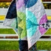 Spotlight Quilt Pattern PDF, Modern Circle Quilt Pattern, Curved Piece ...