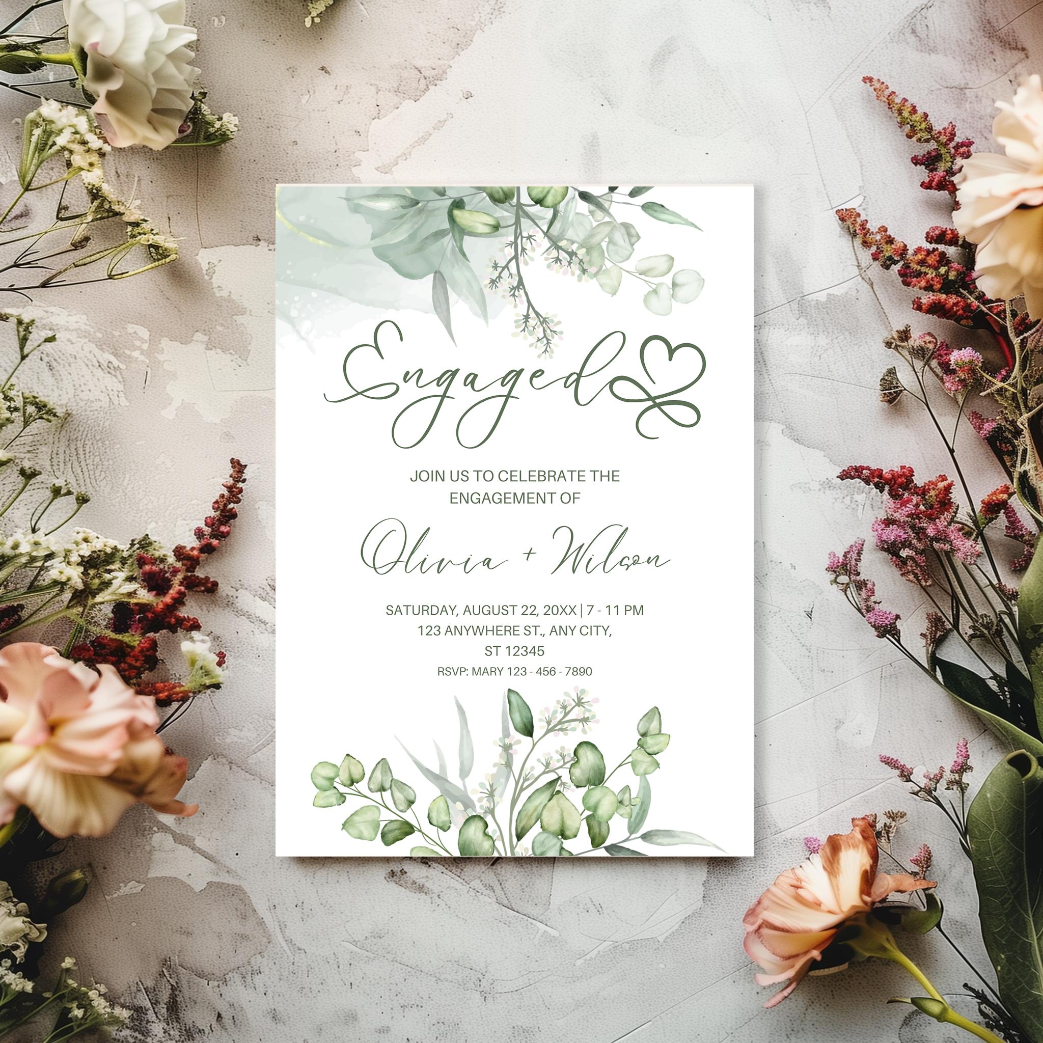 Editable Wedding Invitation Template Canva Wedding Invitation Design ...